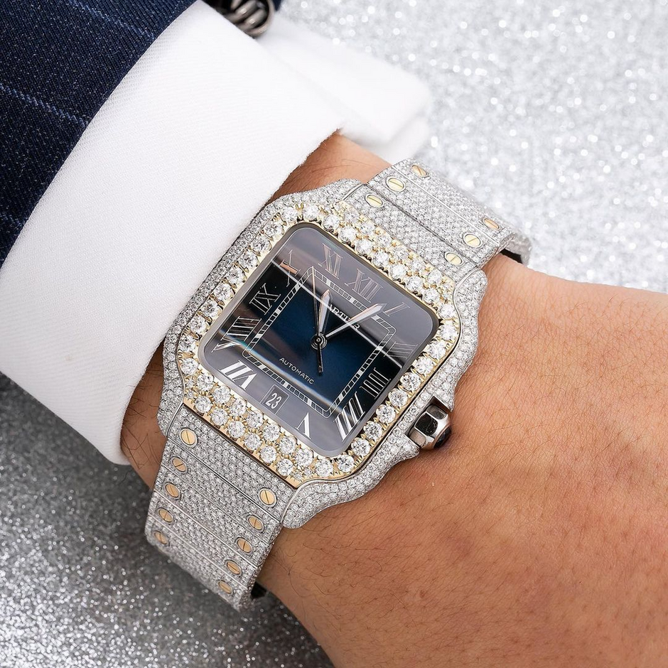 Natural Diamond Iced Out Watch | Best Collection | Kloira